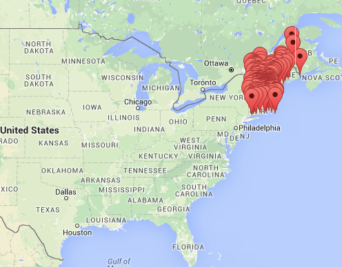 Districts of the New England Region | New England Region | UUA.org